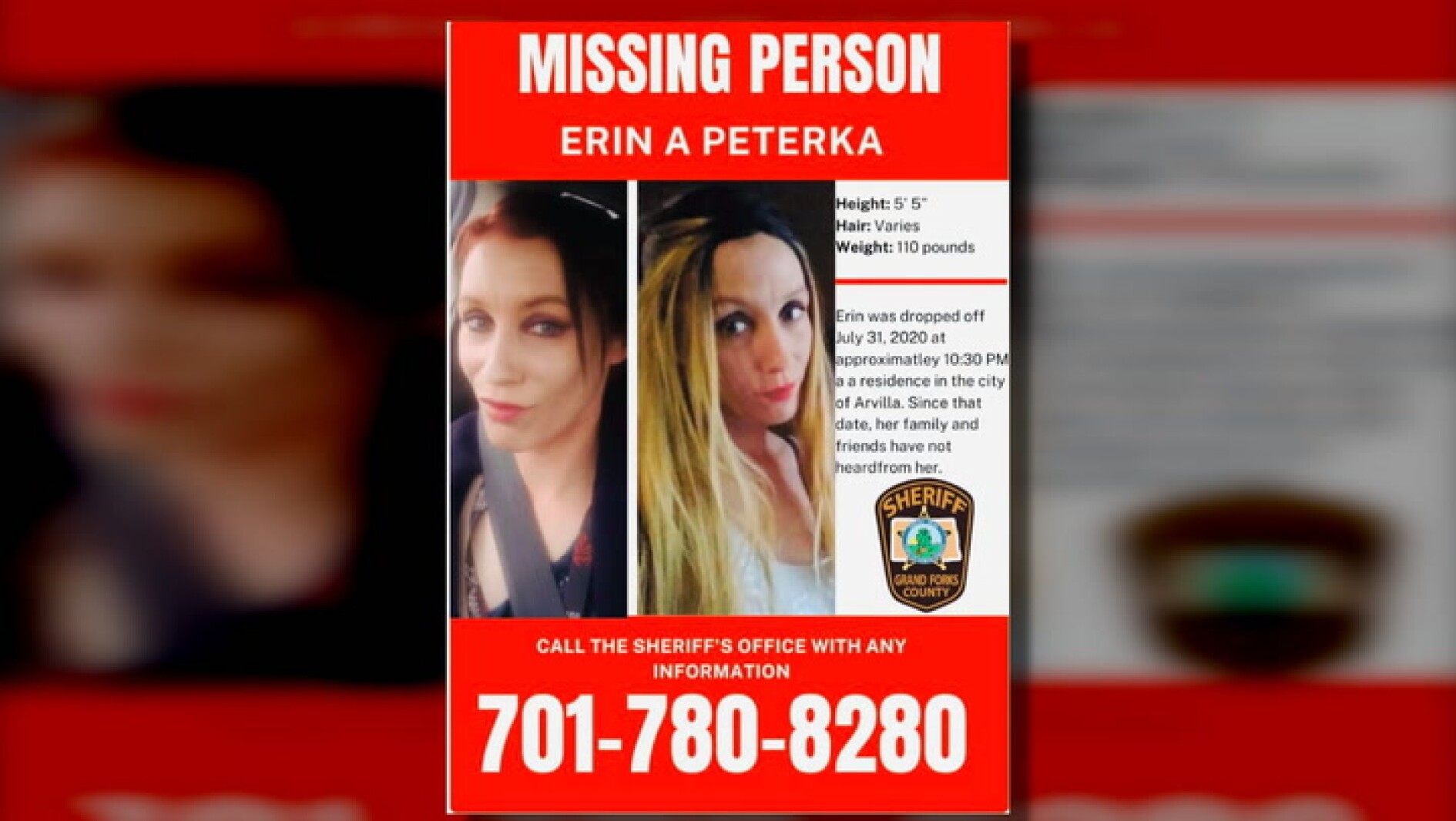 Grand Forks Sheriff's Office asks for help to locate missing woman ...