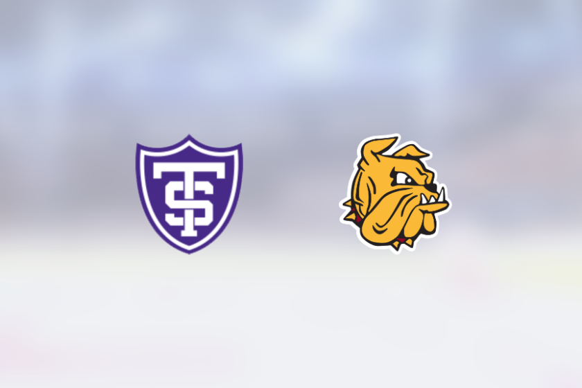 Four goals by Reece Hunt as Minnesota-Duluth beats St. Thomas Tommies ...