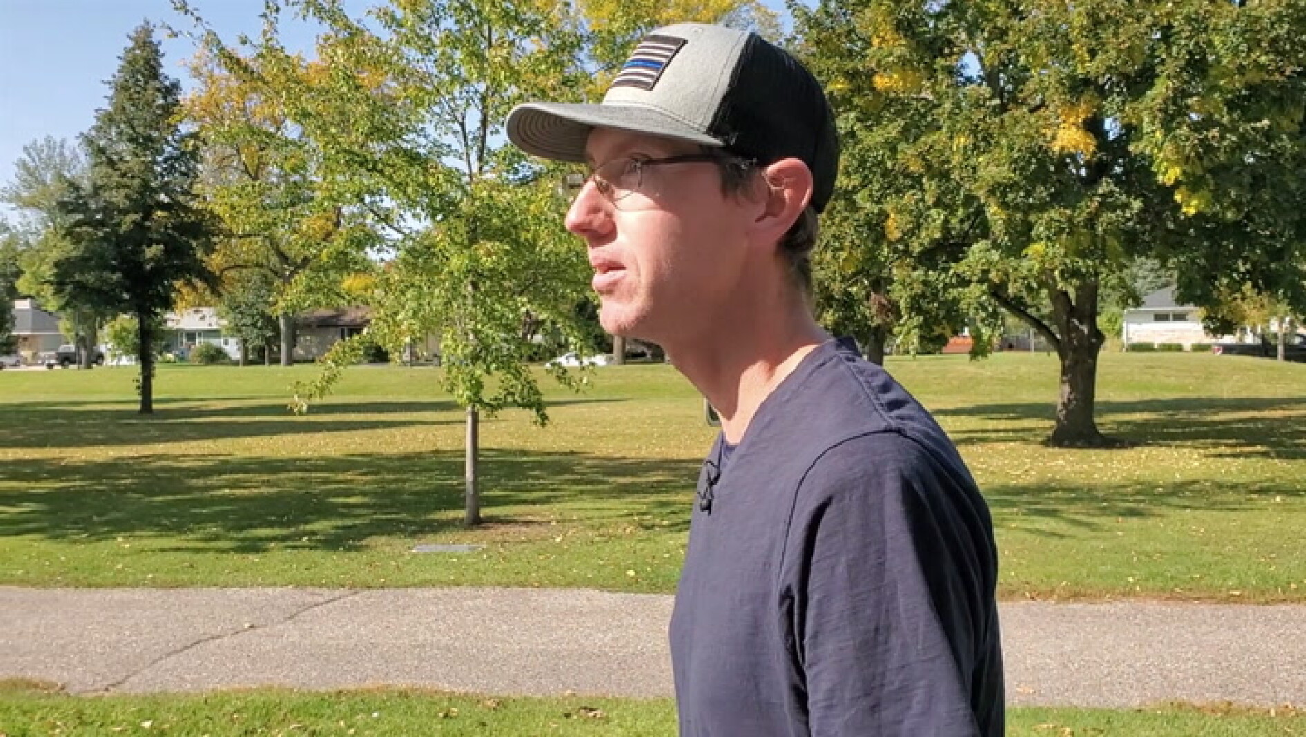 Fargo man to walk from Fargo to Grand Forks in support of area police ...