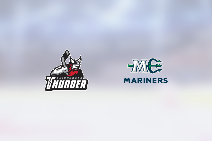 Maine Mariners win against Adirondack Thunder in overtime - The Rink ...