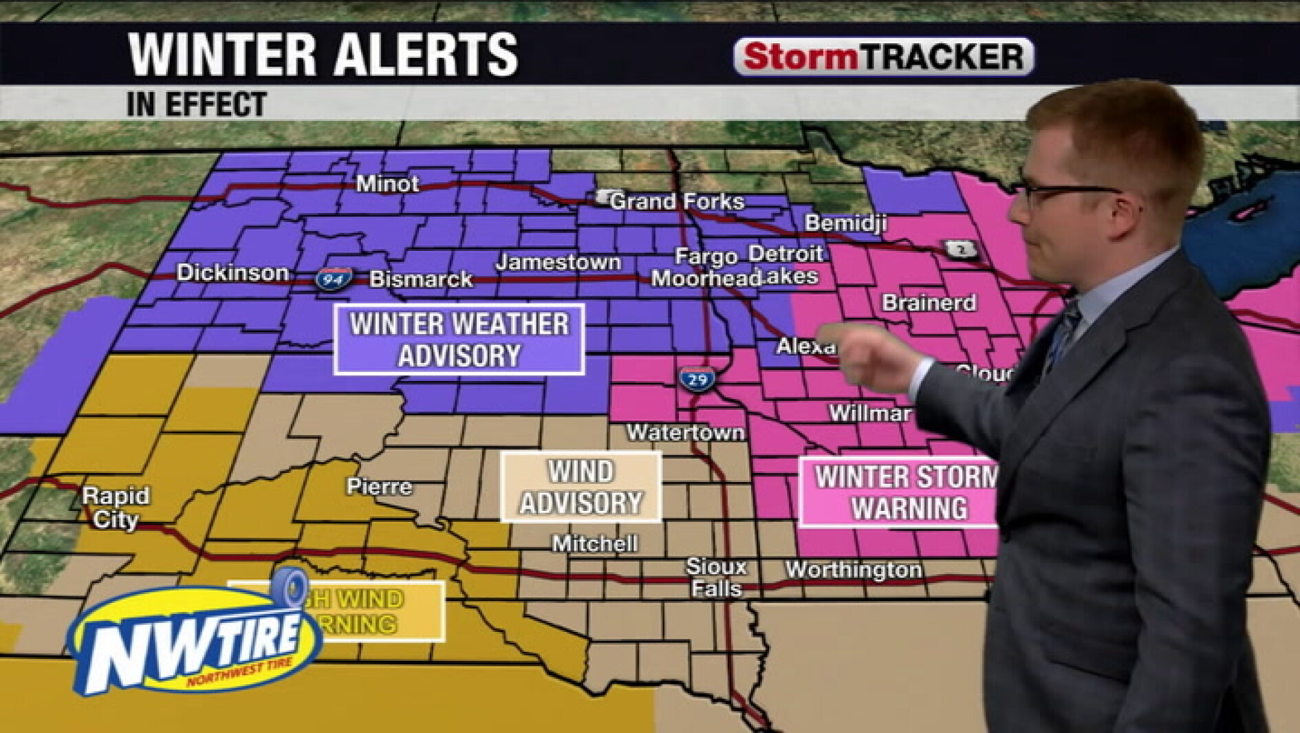 Windy today with snow to the north - Mitchell Republic | News, weather ...