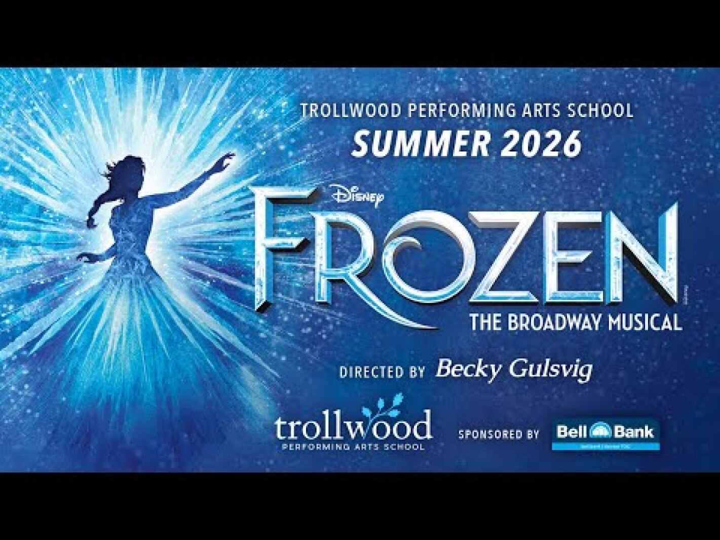 The 2026 Mainstage Musical is Disney's Frozen Directed by Becky Gulsvig ...