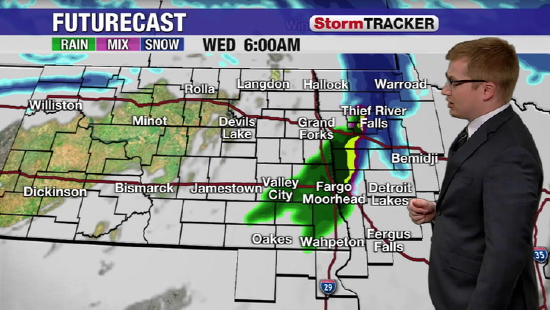 Rain and wet snow move through the valley this morning - The Bemidji ...
