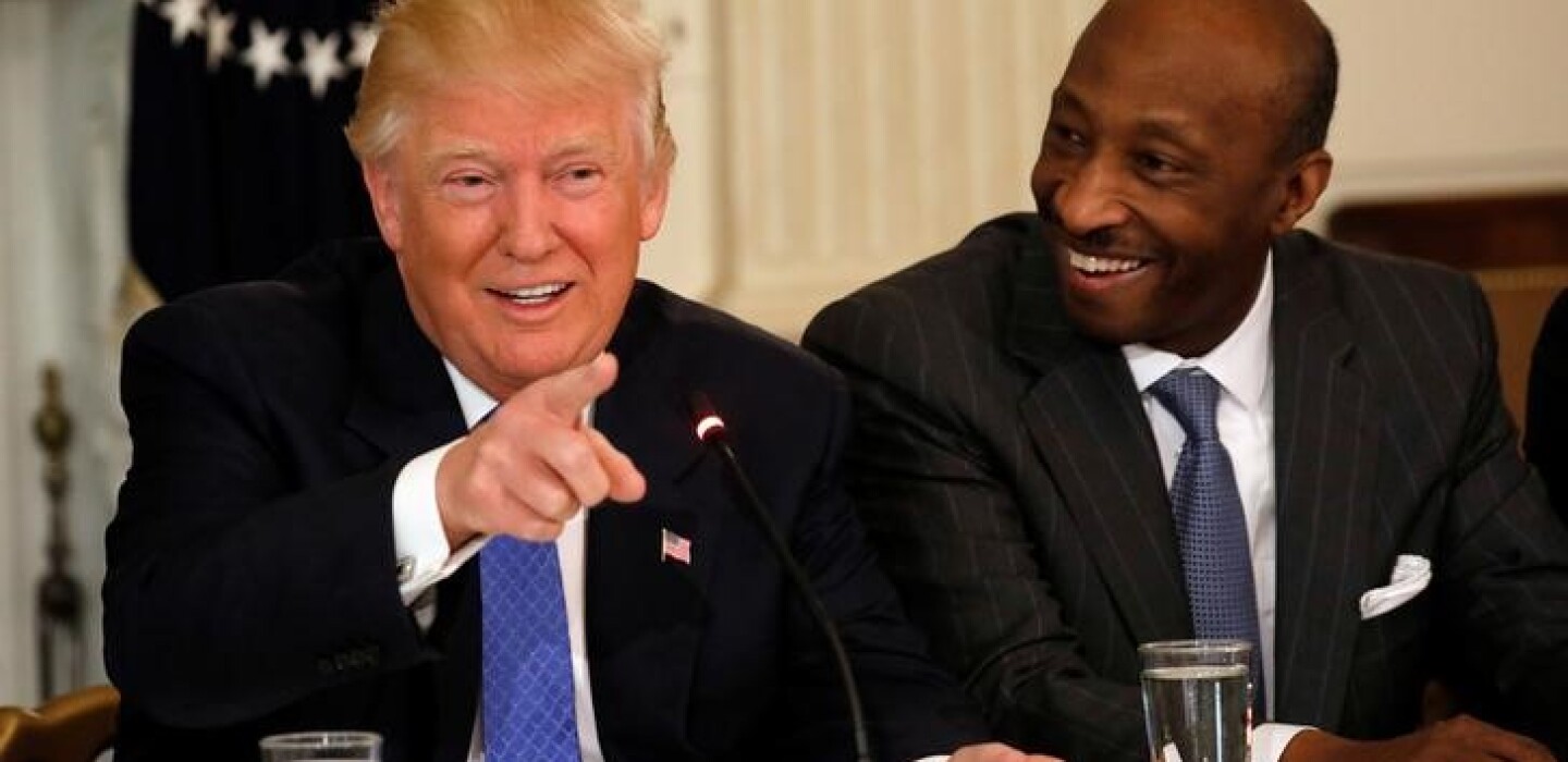 Merck CEO pulls out of Trump business council, demands rejection of bigotry