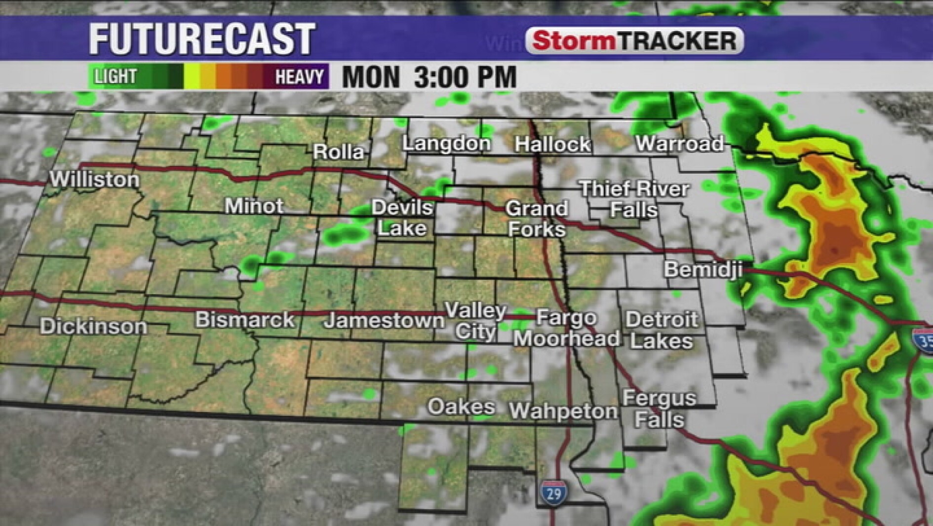 Strong storms move eastward this afternoon - InForum | Fargo, Moorhead and West Fargo news ...