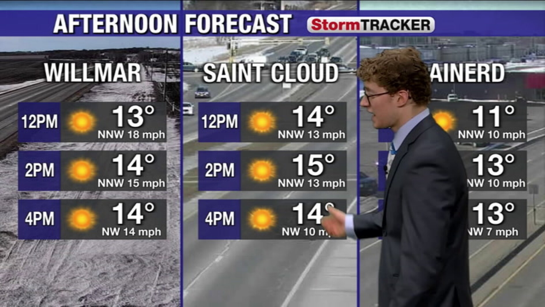 Beautiful blue skies as winds slowly die down - West Central Tribune ...