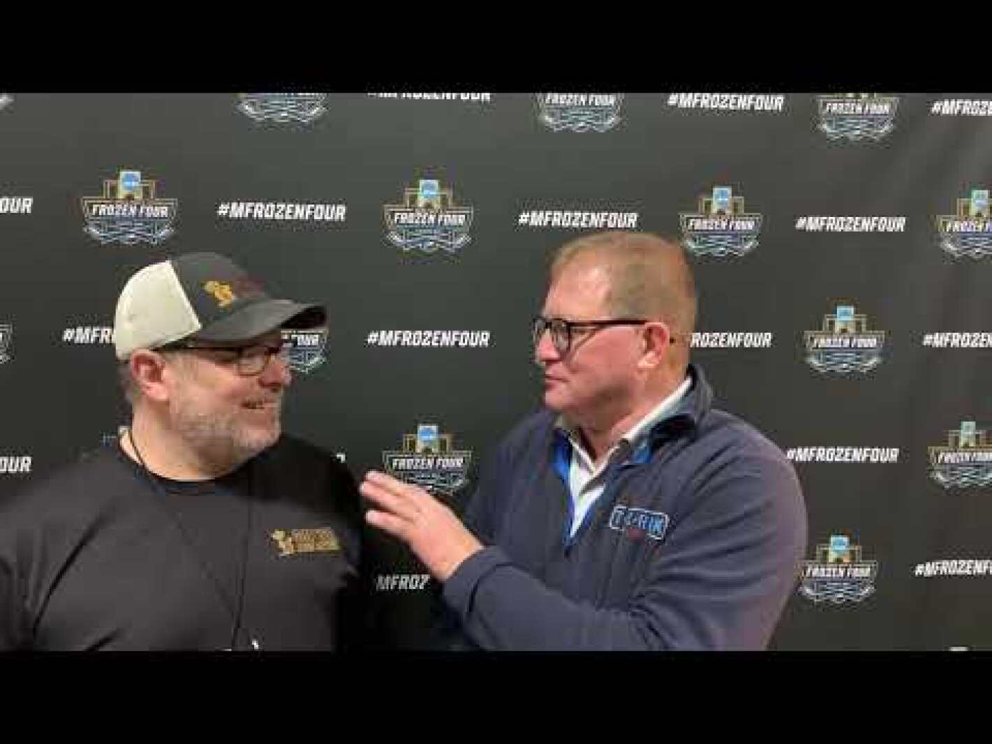 Live at the Frozen Four: Jess Myers with Mike Grimm of the Gopher Radio ...