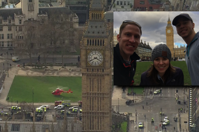 Former WDAY-TV anchors travel Europe and narrowly avoid London attacks