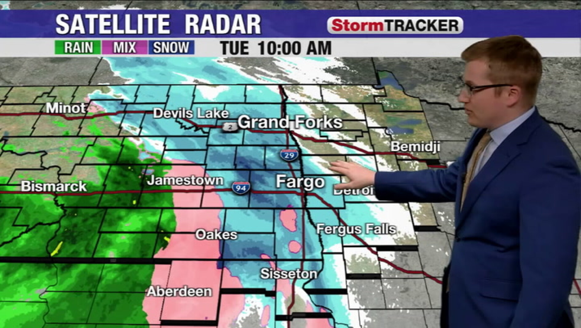Snow has arrived over the region - InForum | Fargo, Moorhead and West ...