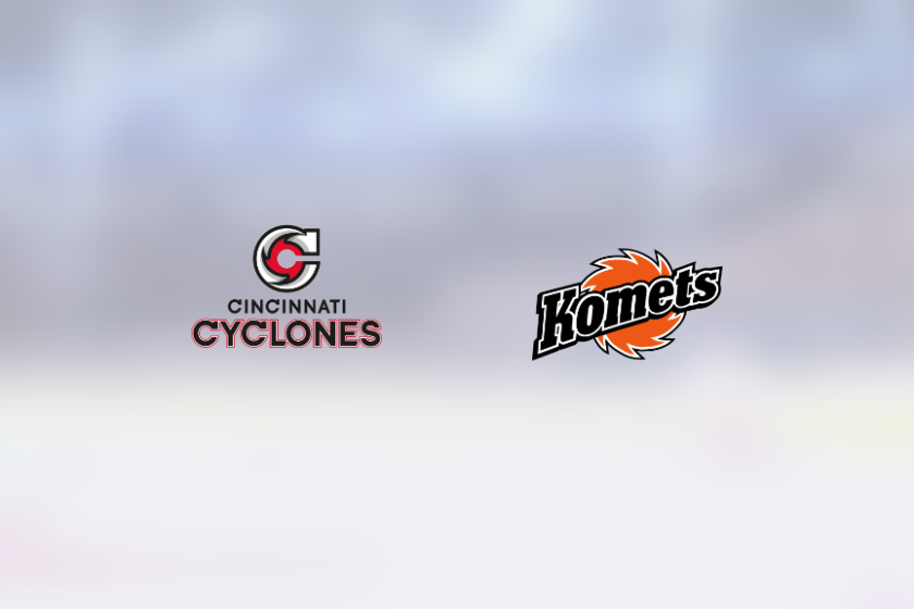 Cincinnati Cyclones win at home against Fort Wayne Komets - The Rink ...