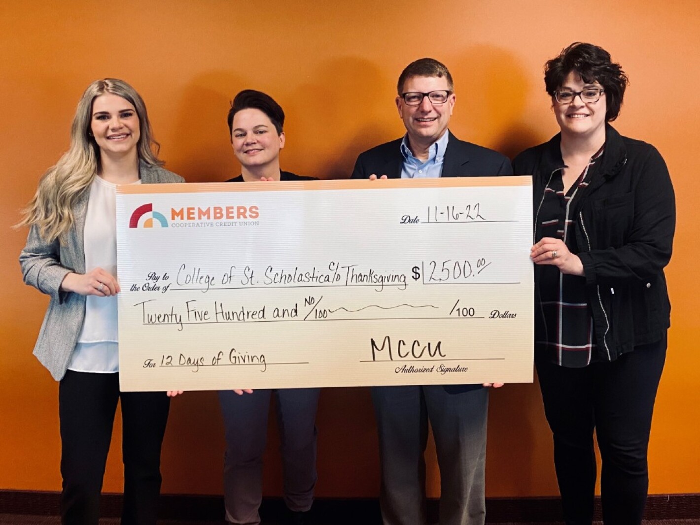 MCCU Supports Area Non-Profits with 12 Days of Giving - Duluth News ...