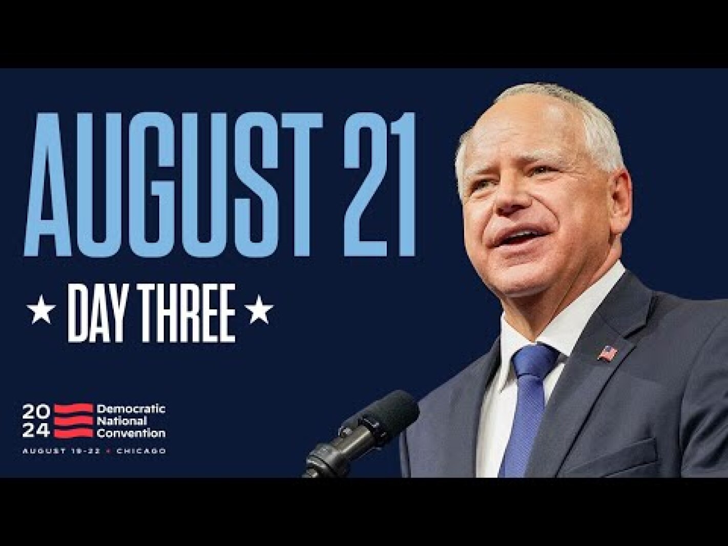 Watch live: Tim Walz to address Democratic National Convention ...