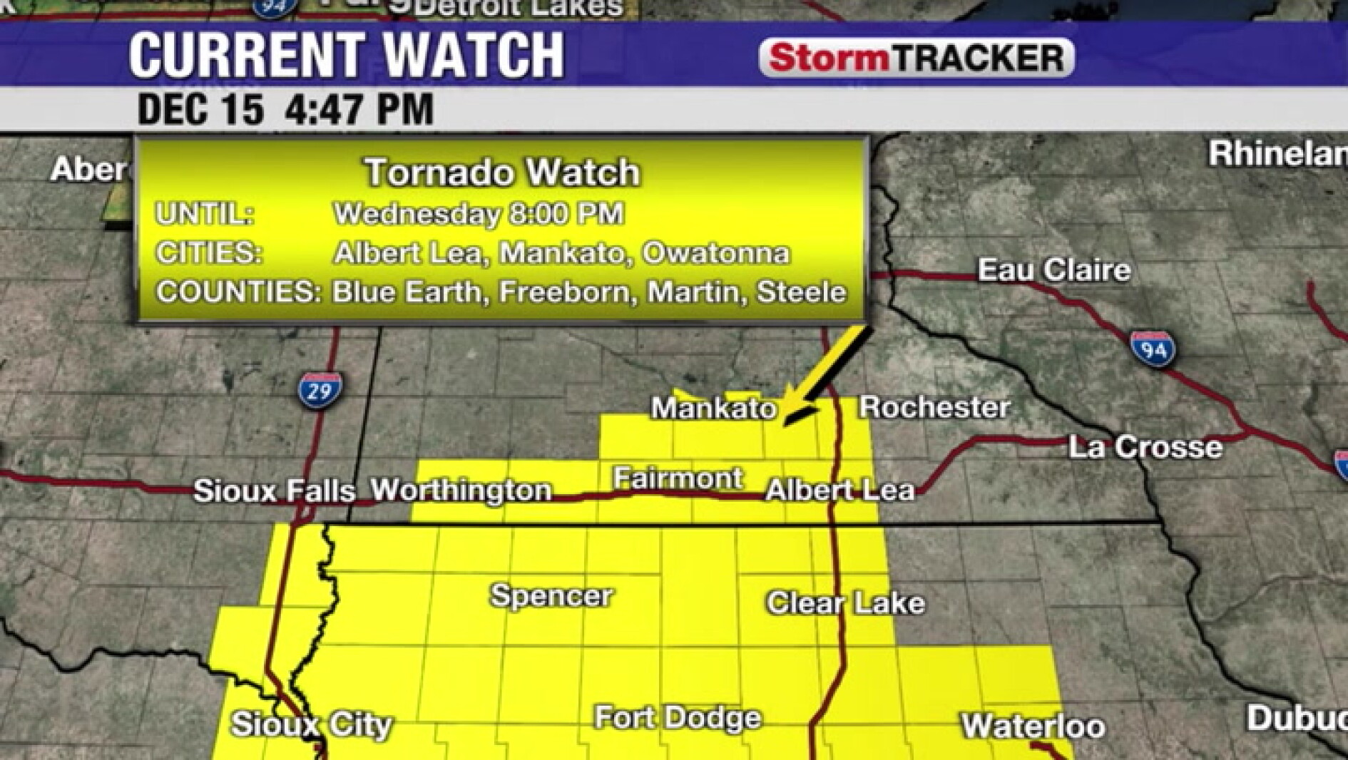 High winds and isolated tornadoes possible tonight - Post Bulletin ...