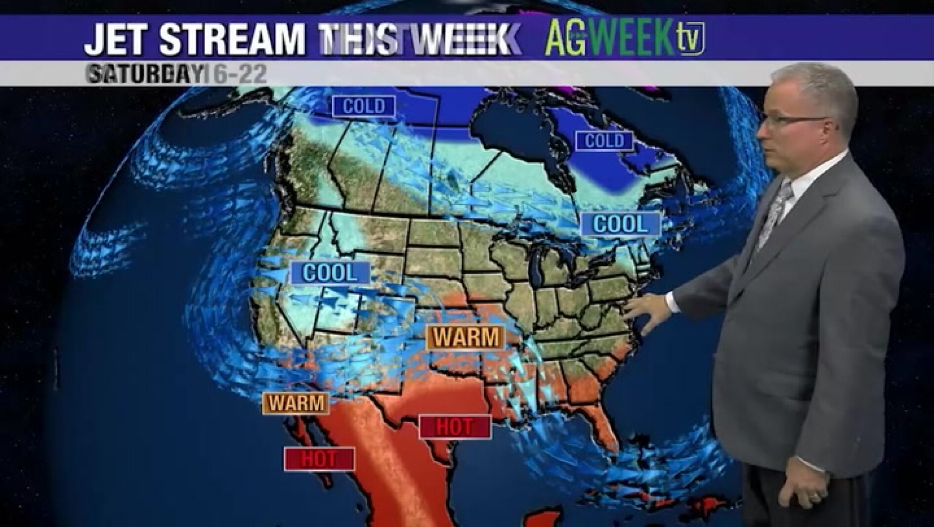 It's cooled down, but we're still not in a very cold October weather ...