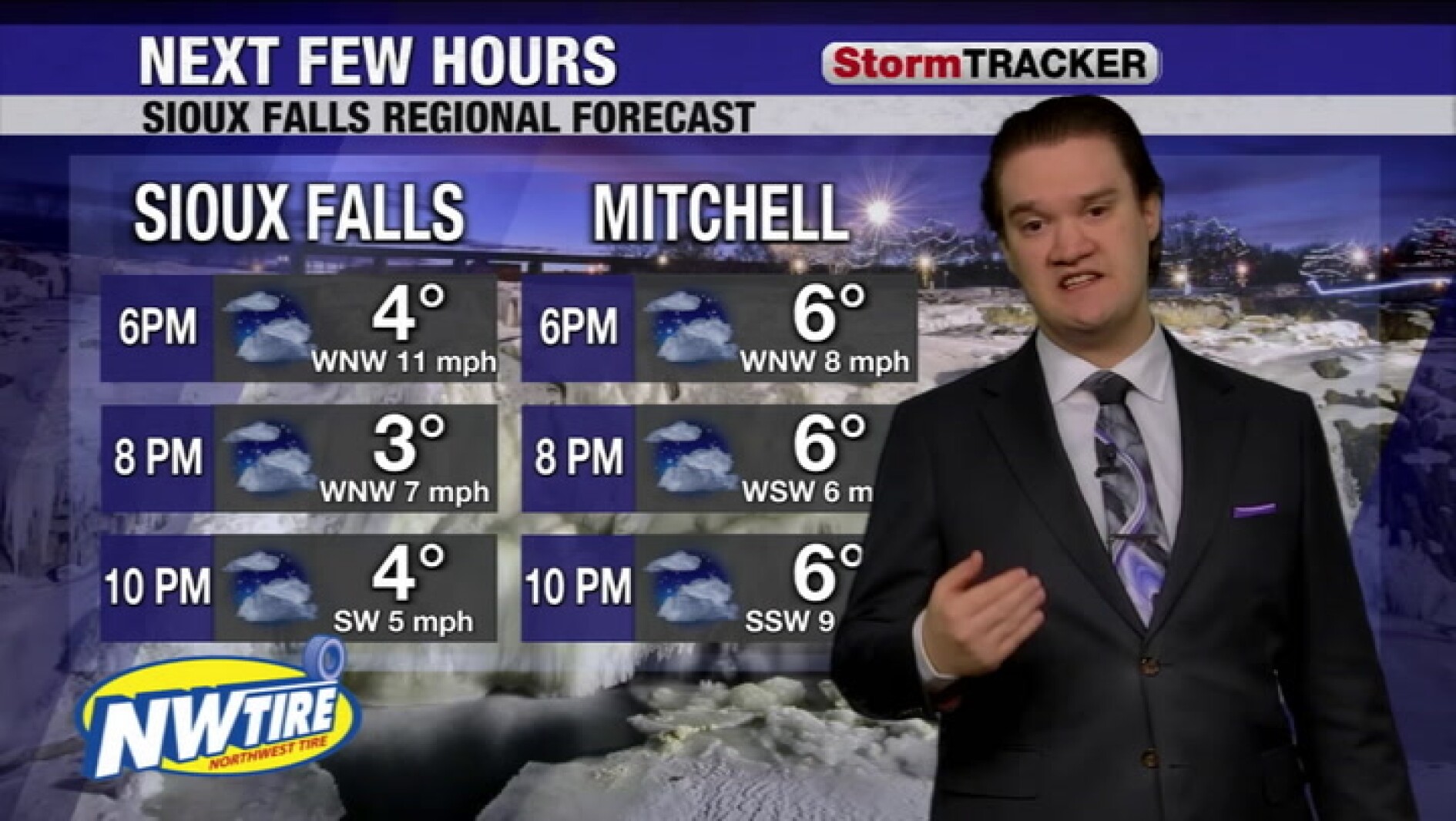 Tracking another windy day ahead with light snow possible early Sunday ...