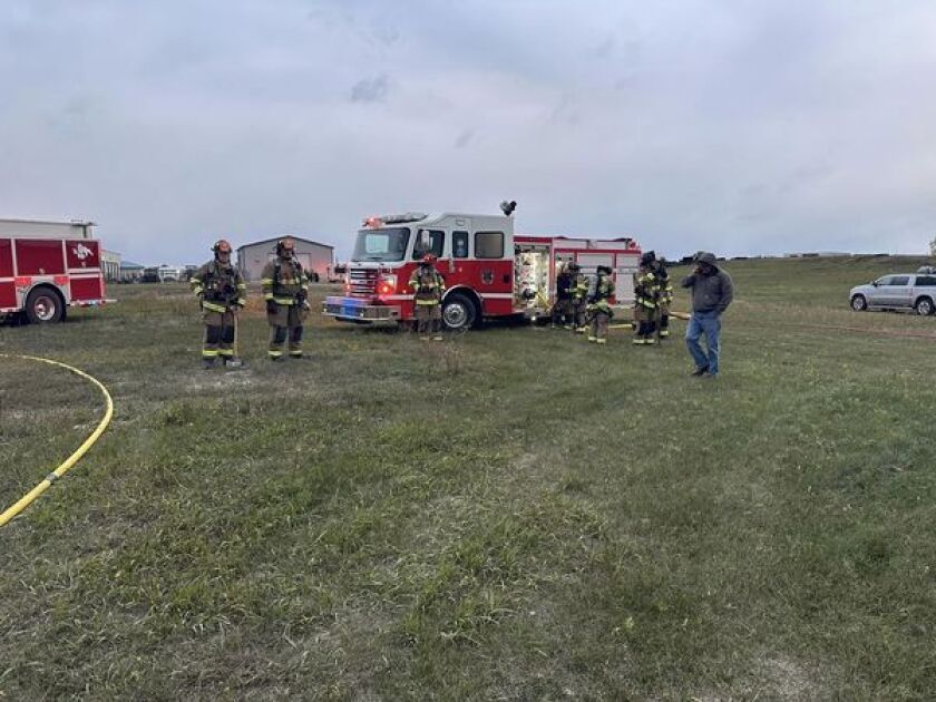 Firefighters Swiftly Contain Structure Fire In East Dickinson The