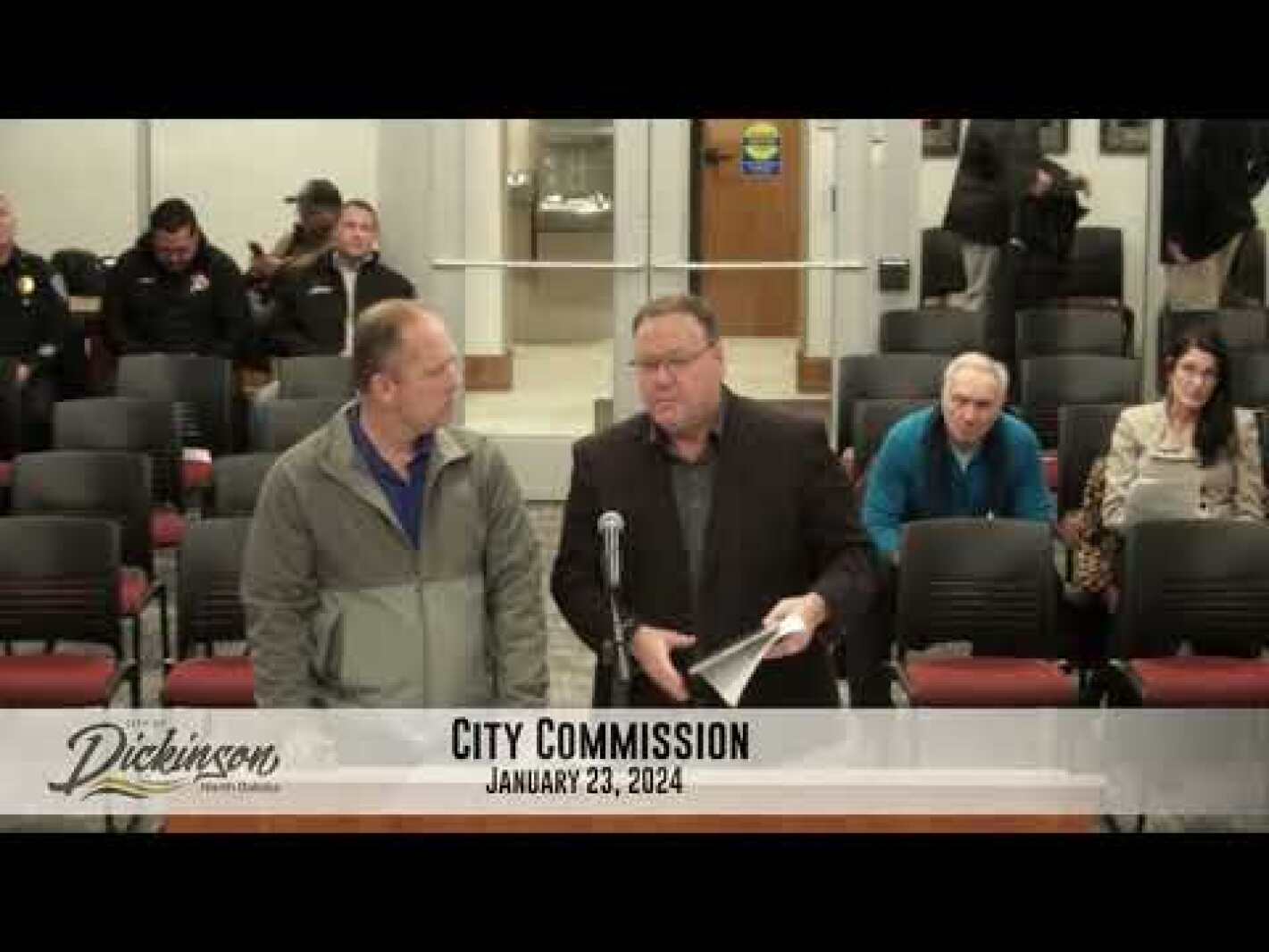 City Commission Meeting - January 23, 2024 - The Dickinson Press | News, weather, sports from ...