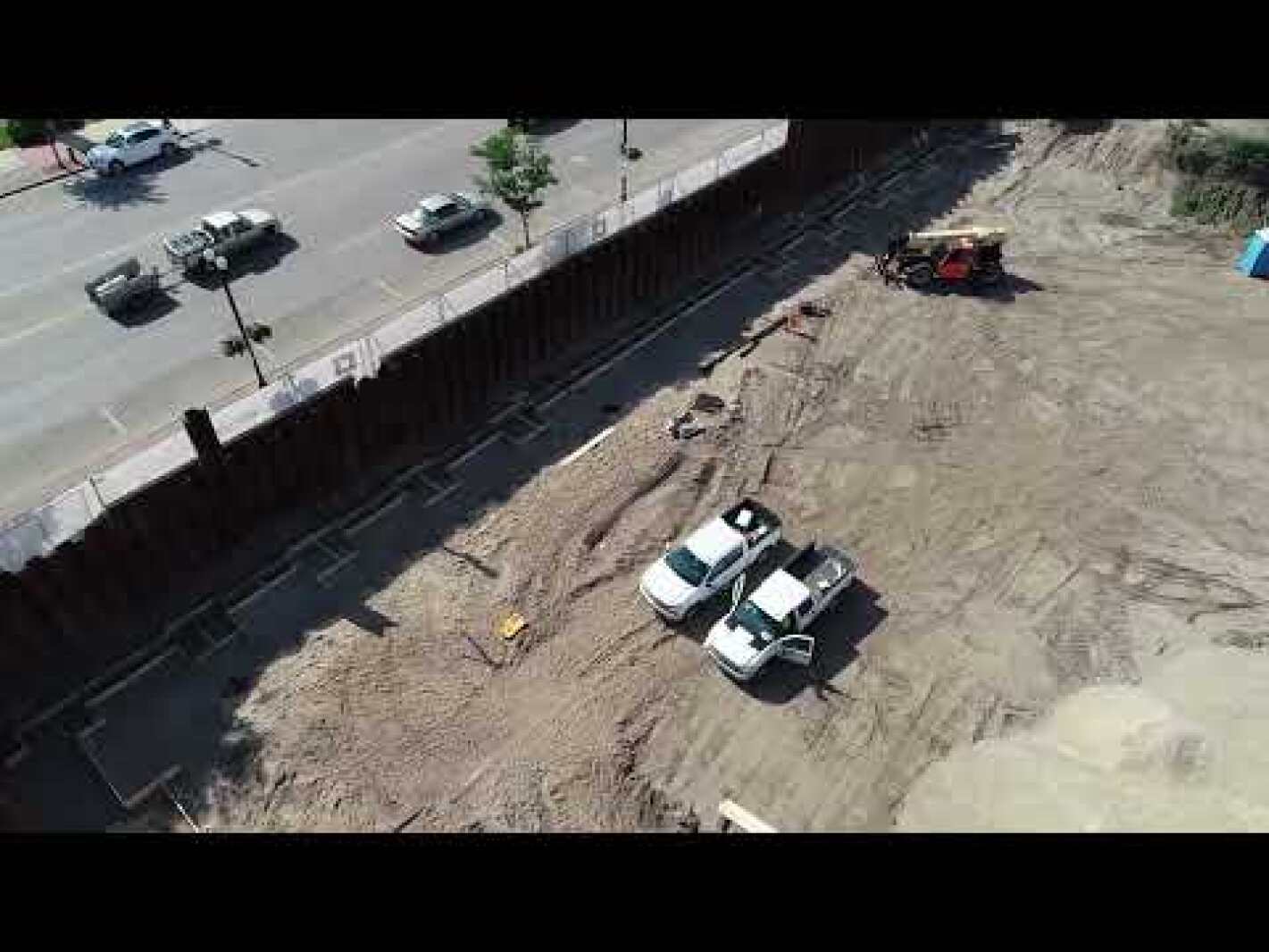 The Rune - Drone flyby of footing work - Alexandria Echo Press | News ...