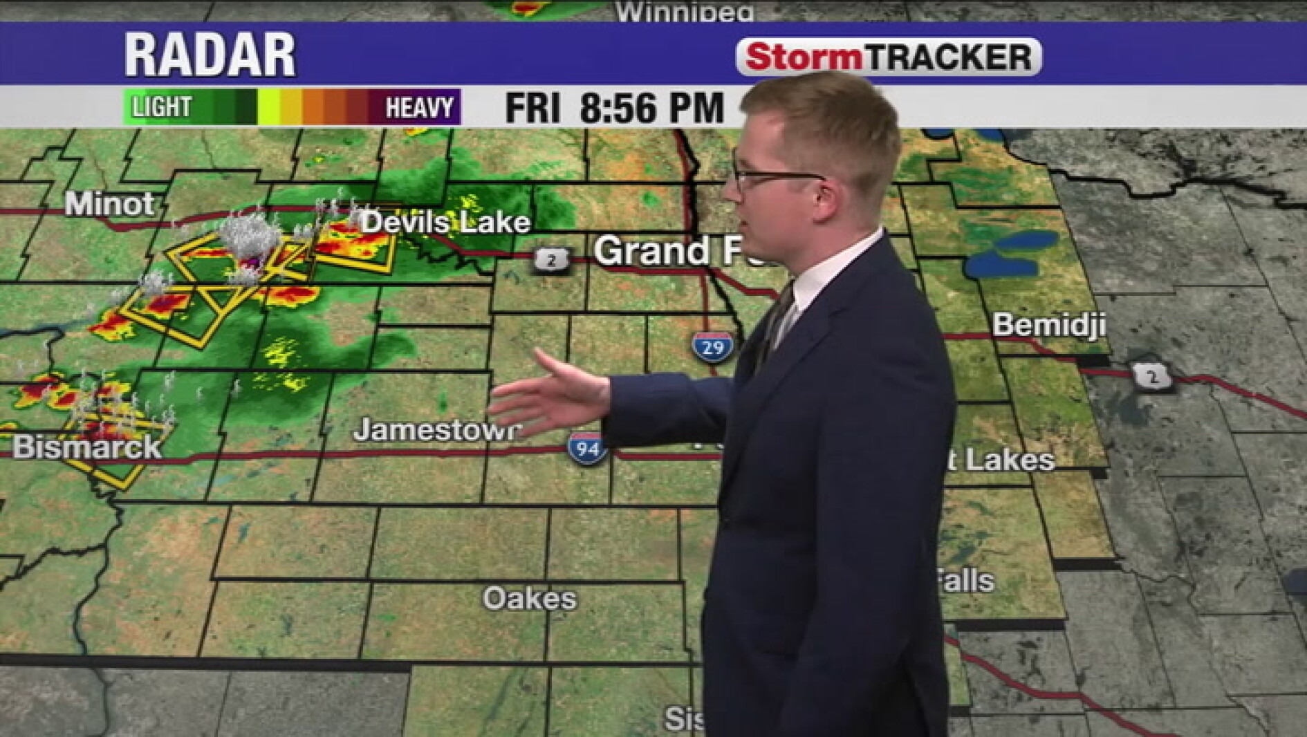 Storms continue to move east from central ND - Grand Forks Herald ...