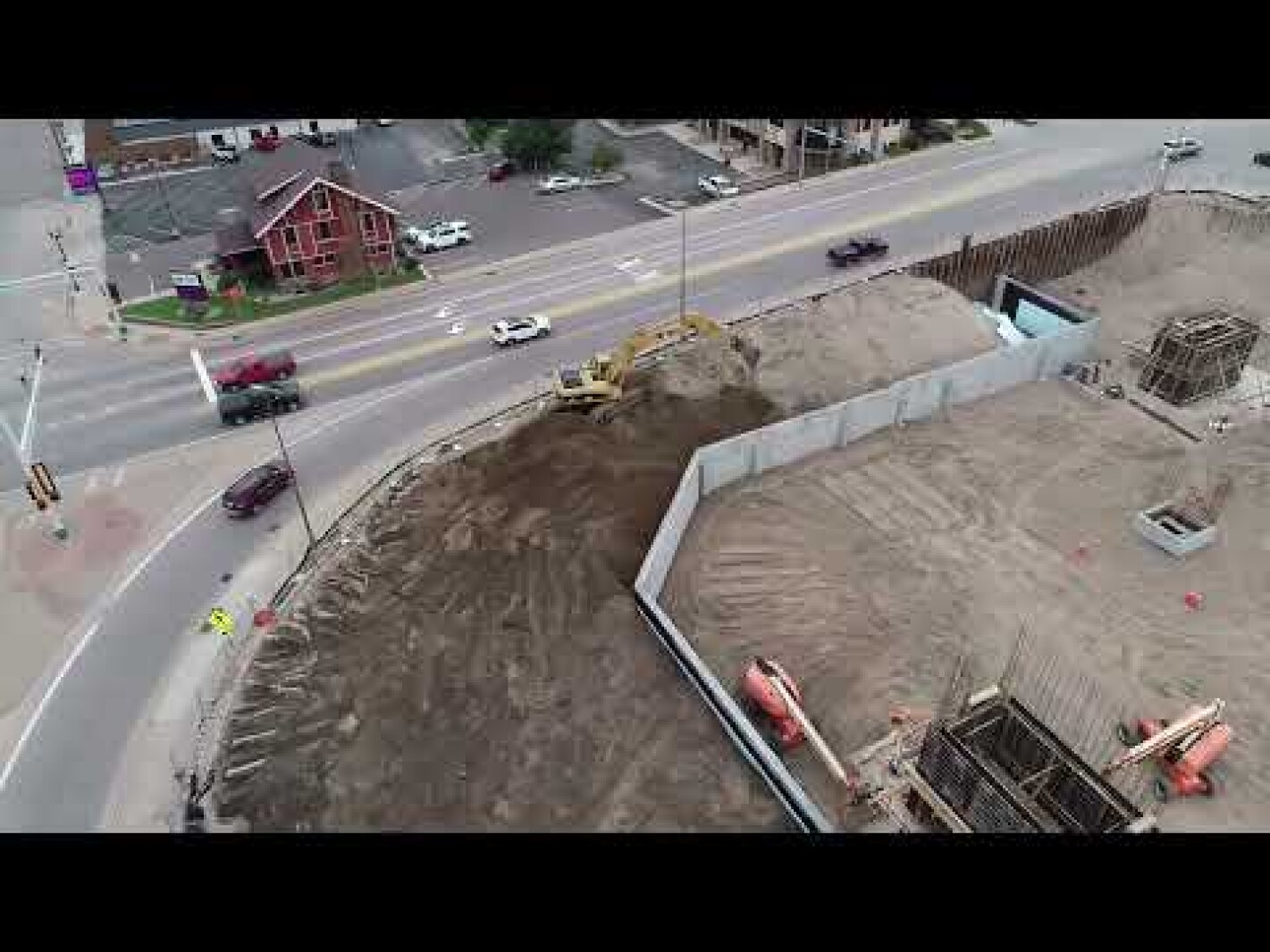 The Rune - Drone Flyover of foundation work 8-25-22 - Alexandria Echo ...