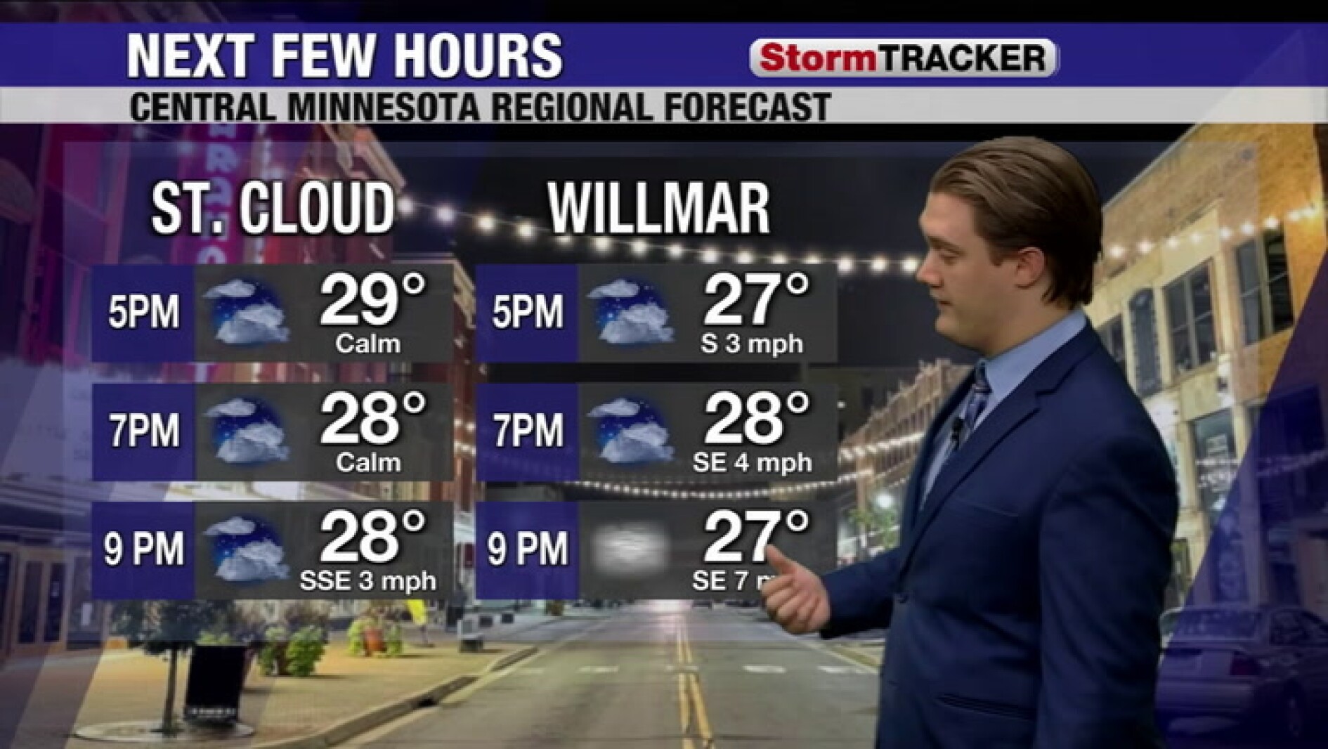 Another round of fog developing tonight across central Minnesota ...