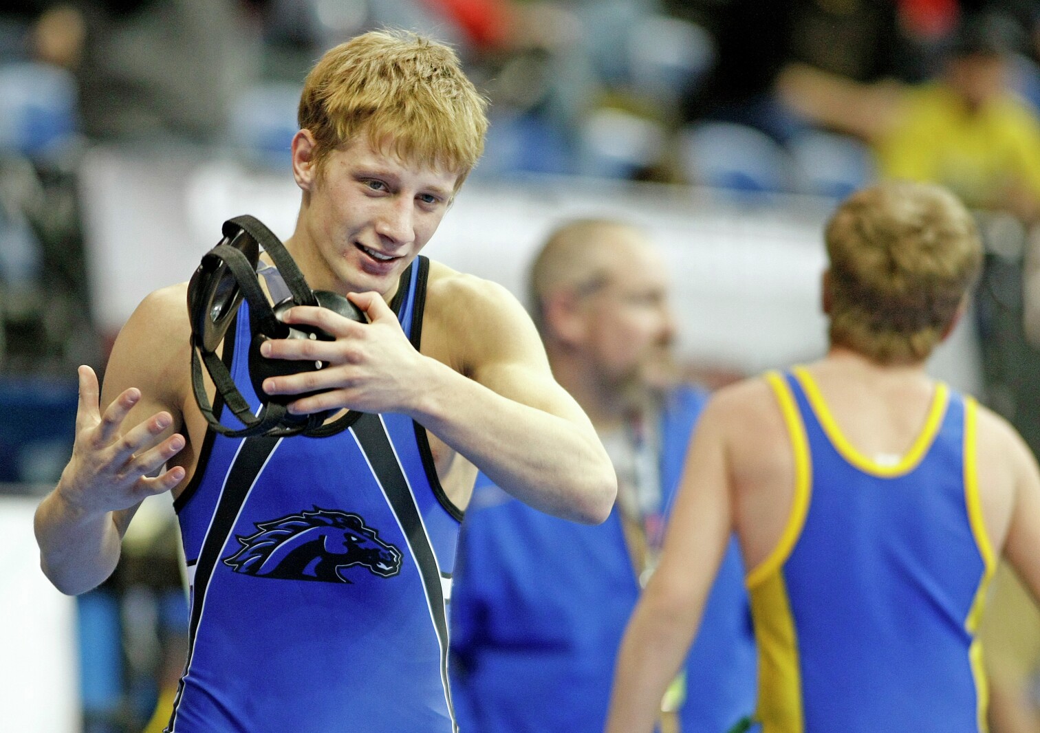 South Border's Blake Bosch breaks North Dakota wrestling individual ...