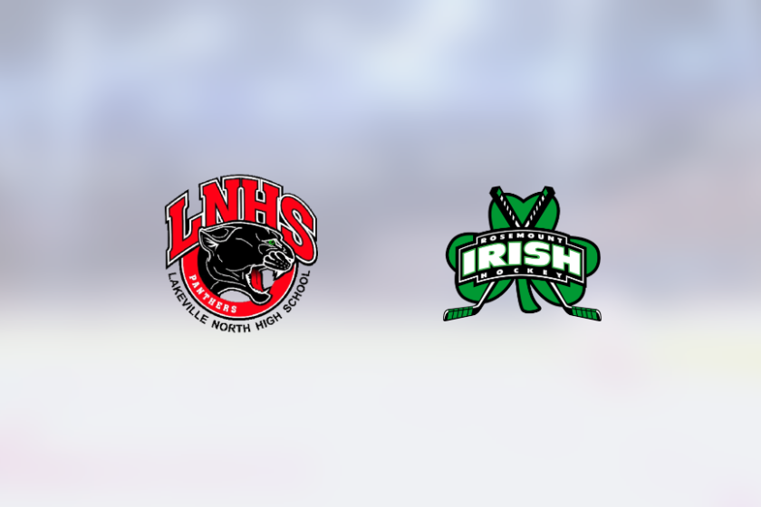 Rosemount Irish couldn't stop Lakeville North Panthers' winning run ...