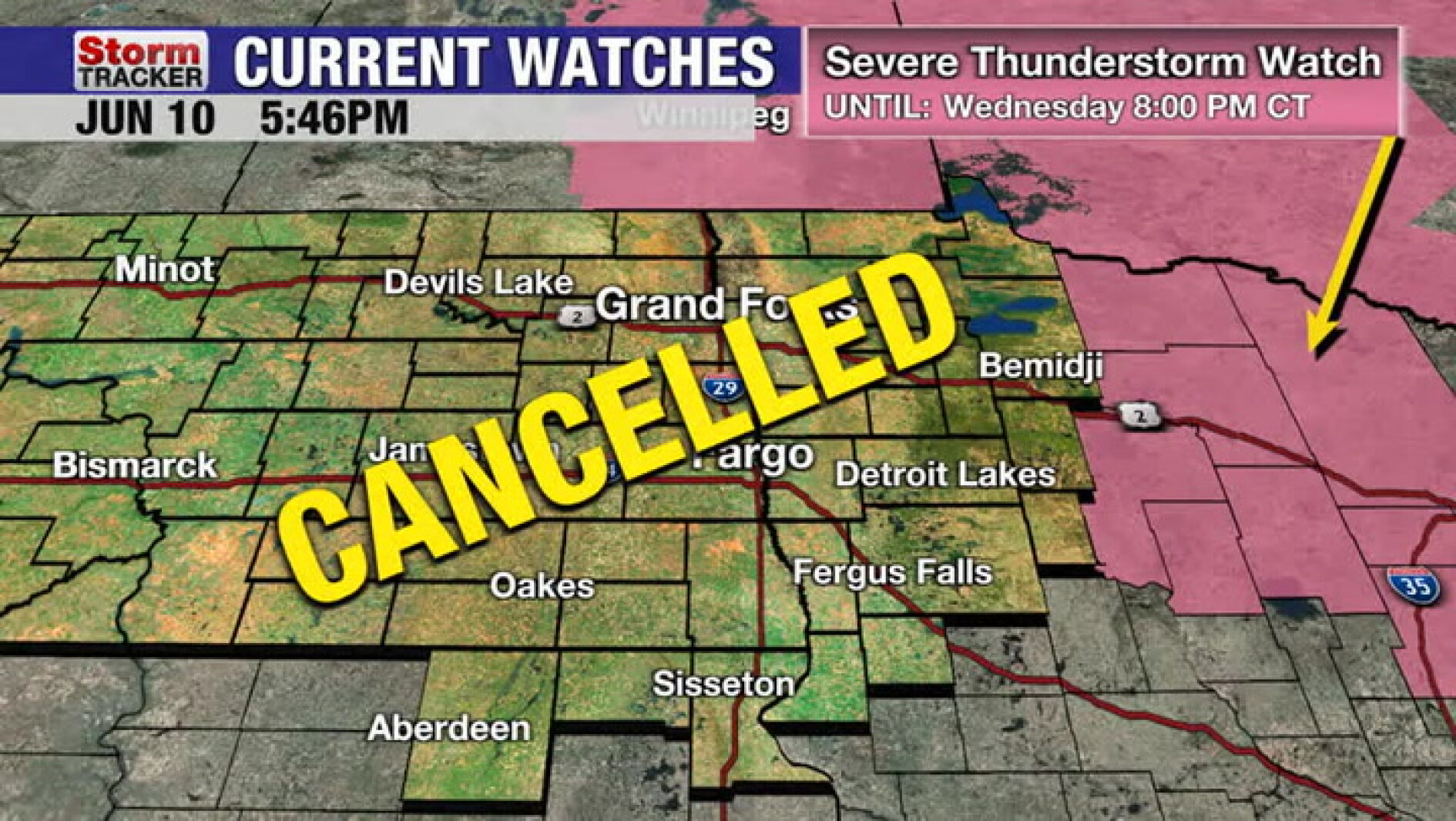 Tracking lingering thundershowers as the severe threat ends for our ...
