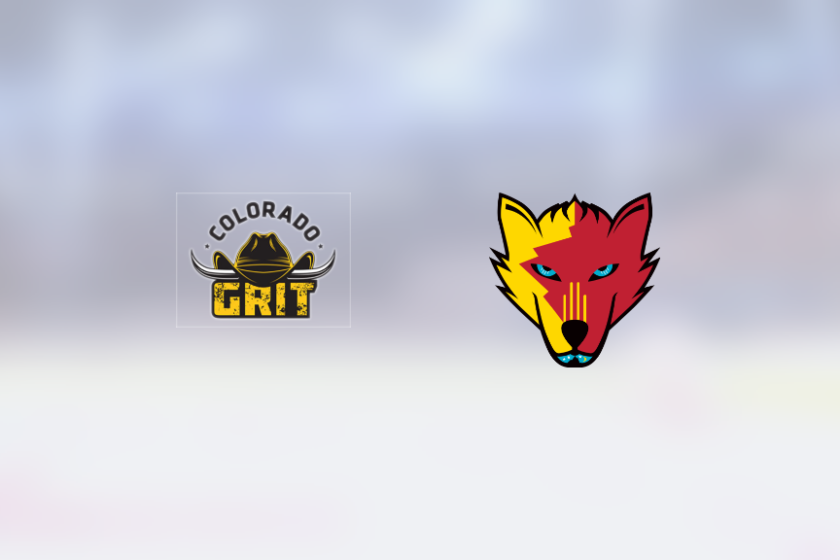 New Mexico Ice Wolves grab extra point vs. Colorado Grit in overtime ...