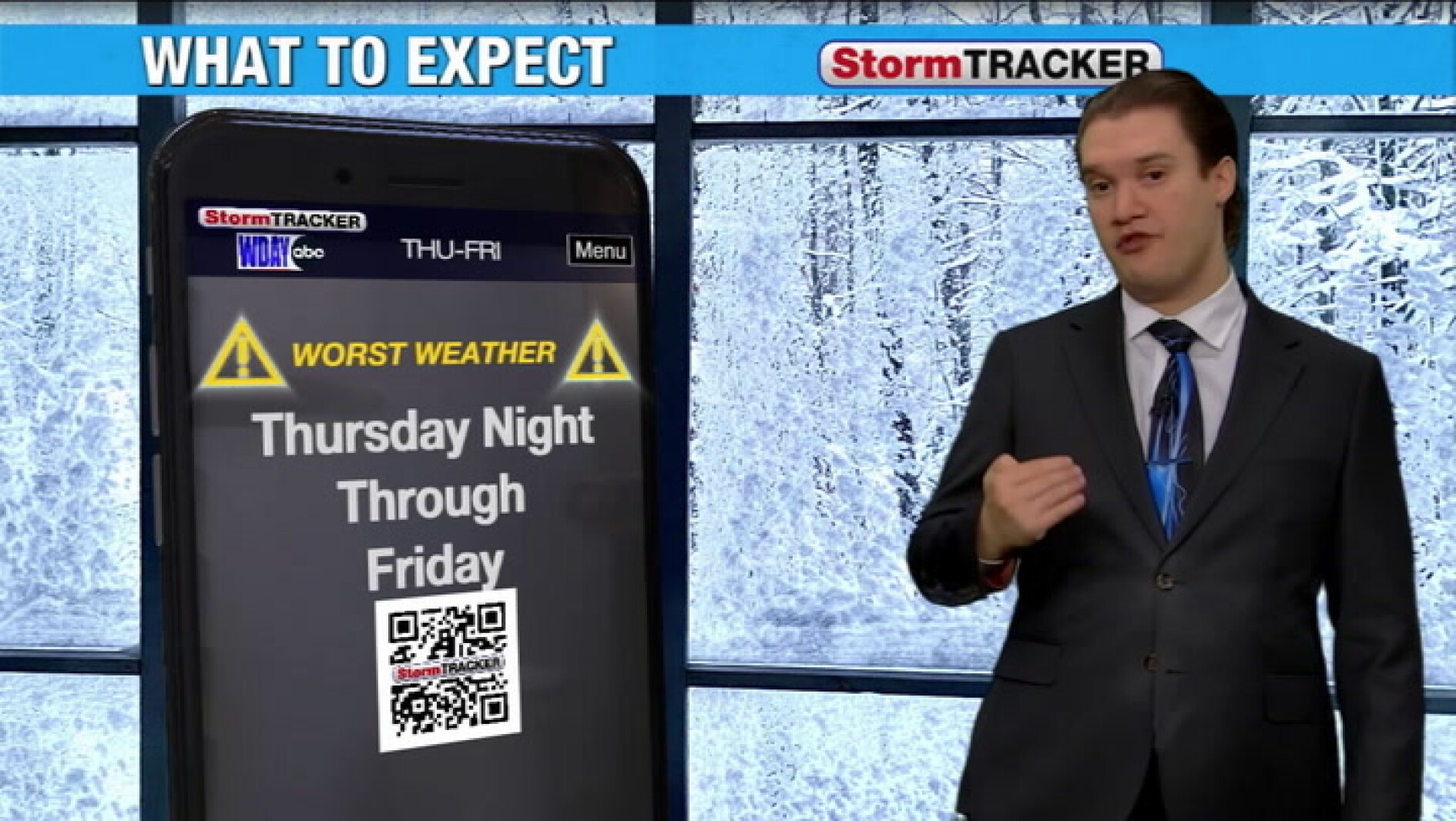 Timing out when we will see wintry impacts arrive after warming up ...