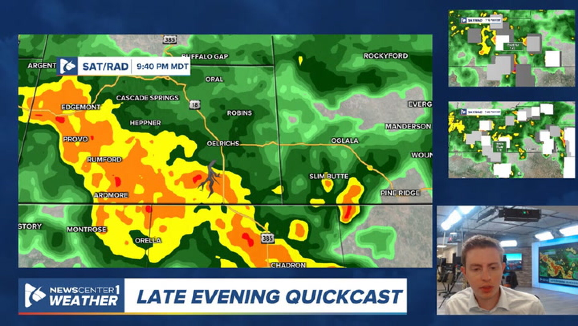 Tracking the storms tonight, and the drier weather tomorrow - InForum ...