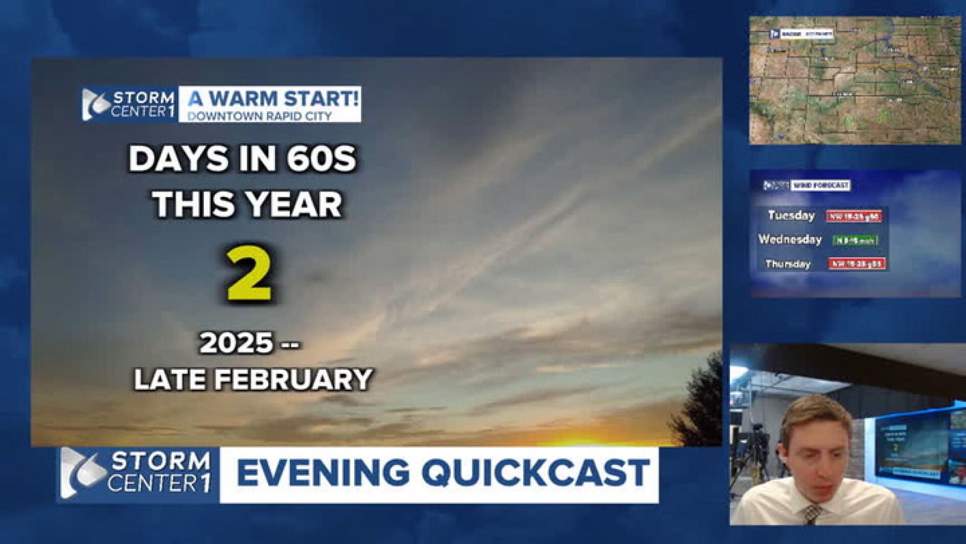 Tracking wind and a few showers Tuesday - Rapid City, South Dakota ...