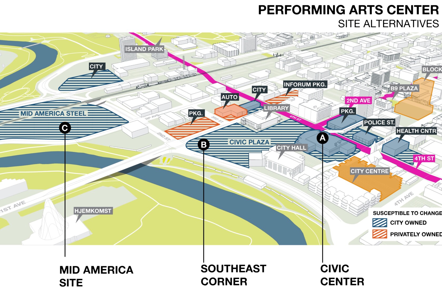 Fargo accepts grant for pedestrian bridge near City Hall - InForum ...