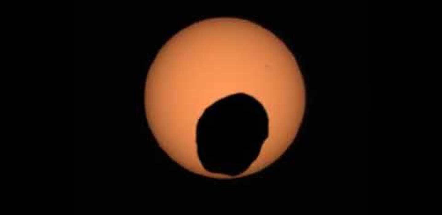 NASA's Perseverance Rover Sees a Solar Eclipse on Mars - Duluth News ...