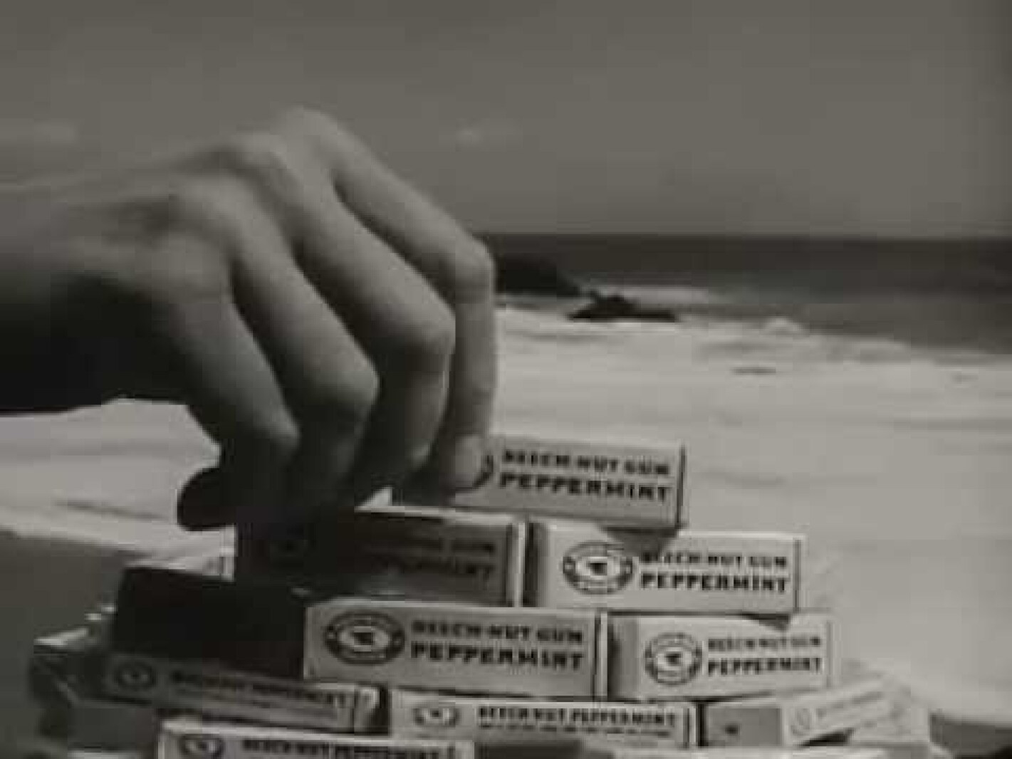 Vintage Old 1950's Beech Nut Peppermint Gum Commercial - Duluth News ...