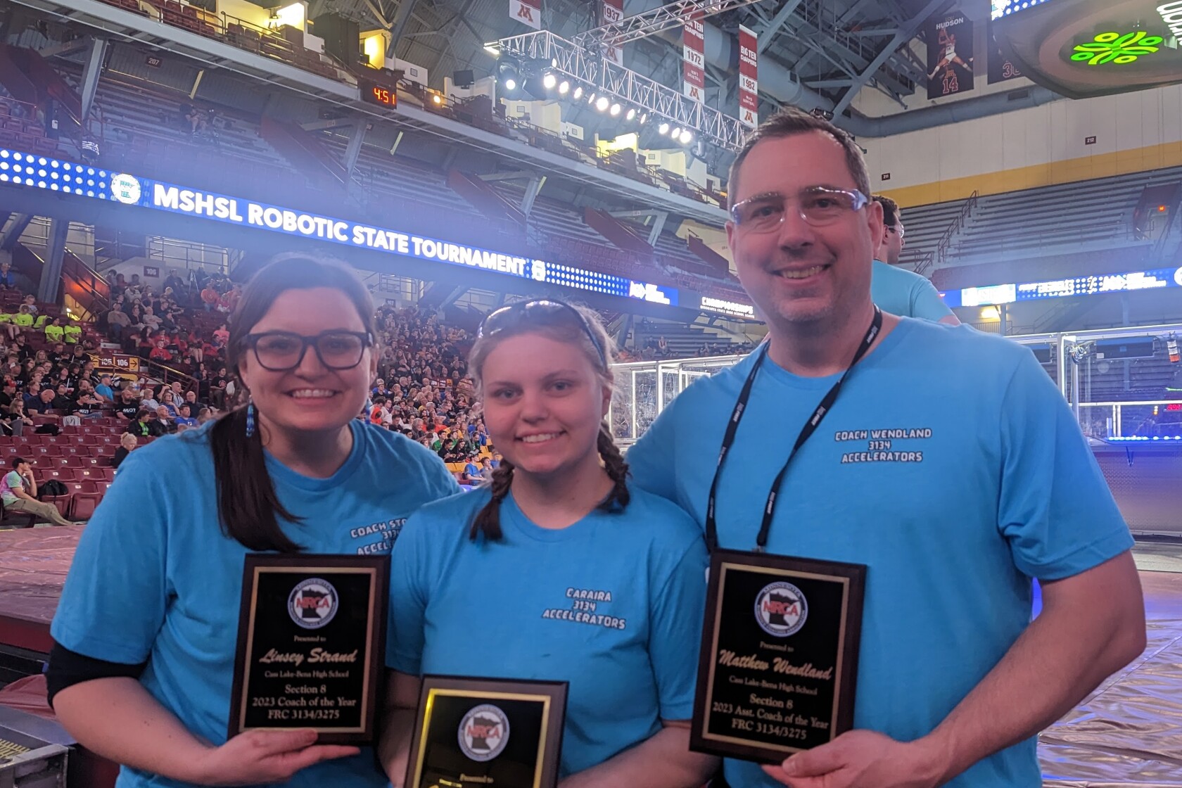 Cass Lake Bena Receives Recognition At Mshsl Robotics Tournament The