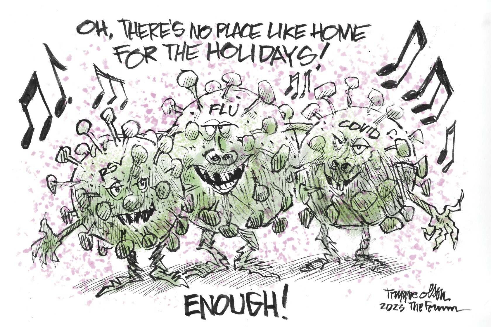 Trygve Olson Cartoon Enough Inforum Fargo Moorhead And West Fargo News Weather And Sports