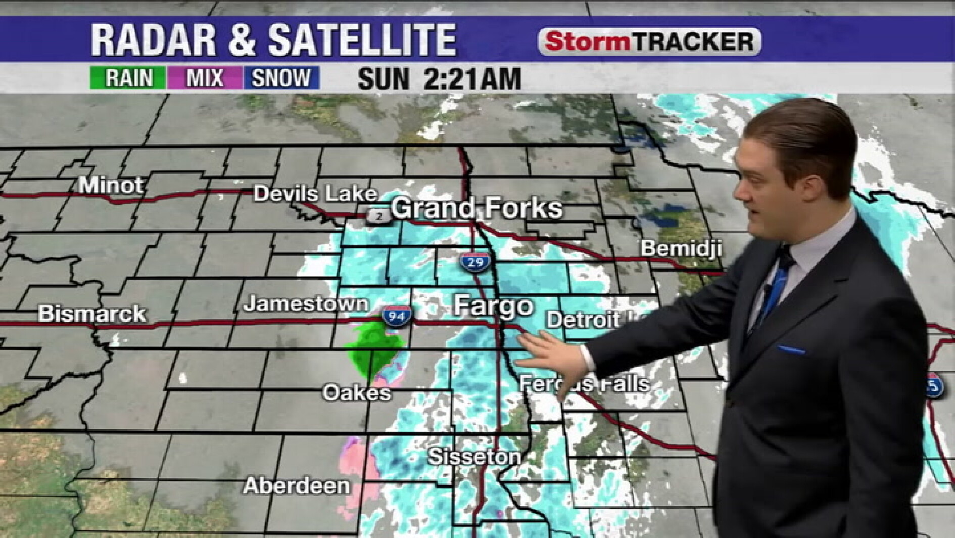 Tracking snow moving across the region this morning - Wadena Pioneer ...