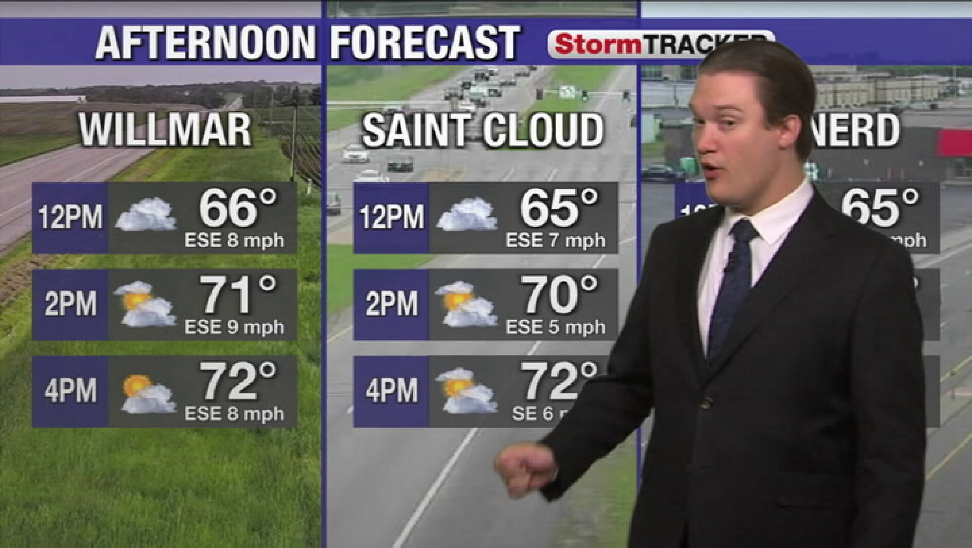 Tracking a cloudy but mild Father's Day afternoon - West Central ...