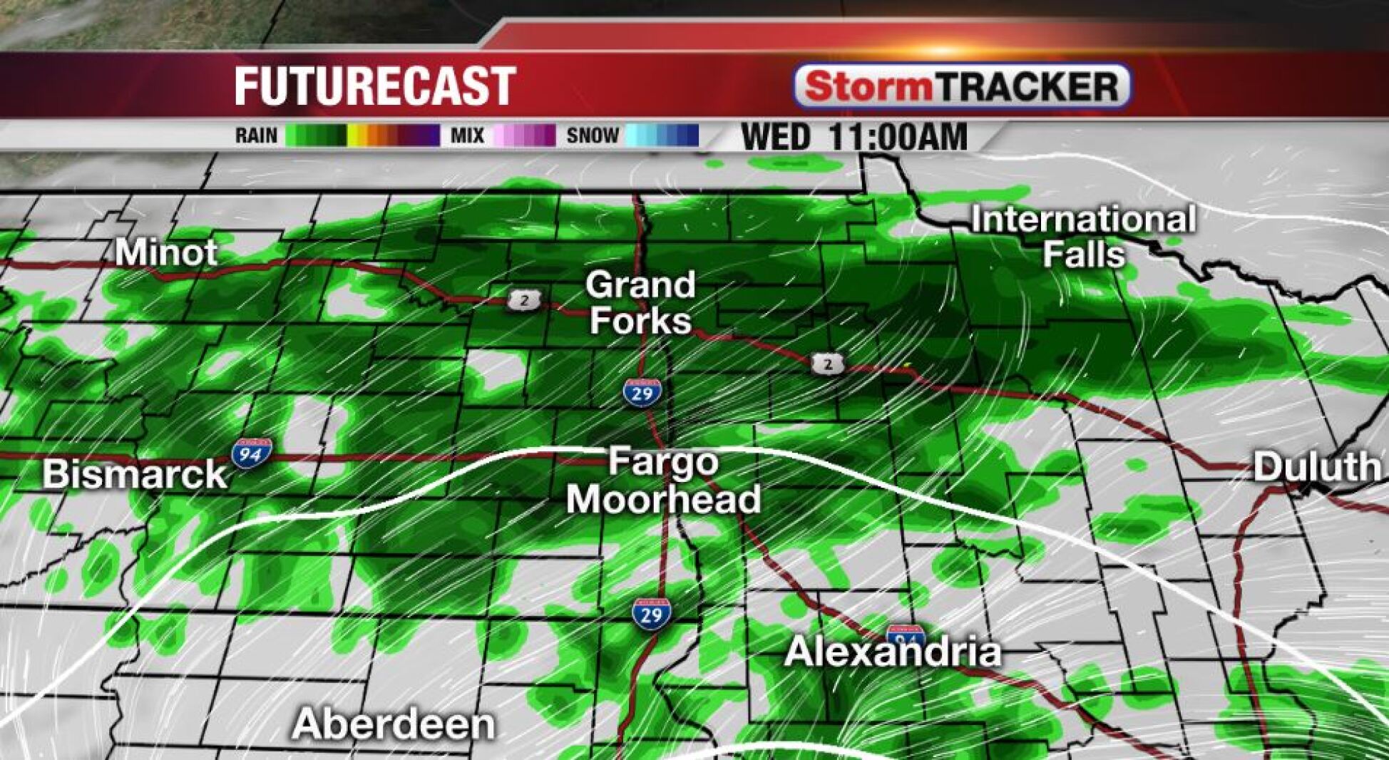 Beautiful Tuesday; Rainy Wednesday - InForum | Fargo, Moorhead and West ...