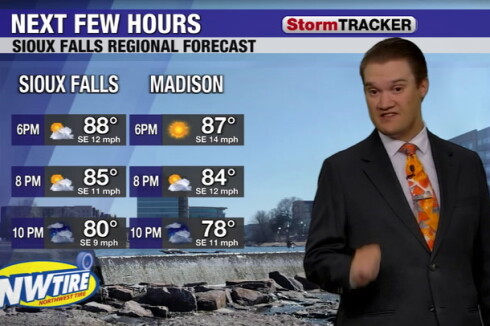 Pop-up showers tonight and tomorrow, and remaining warm to start the ...
