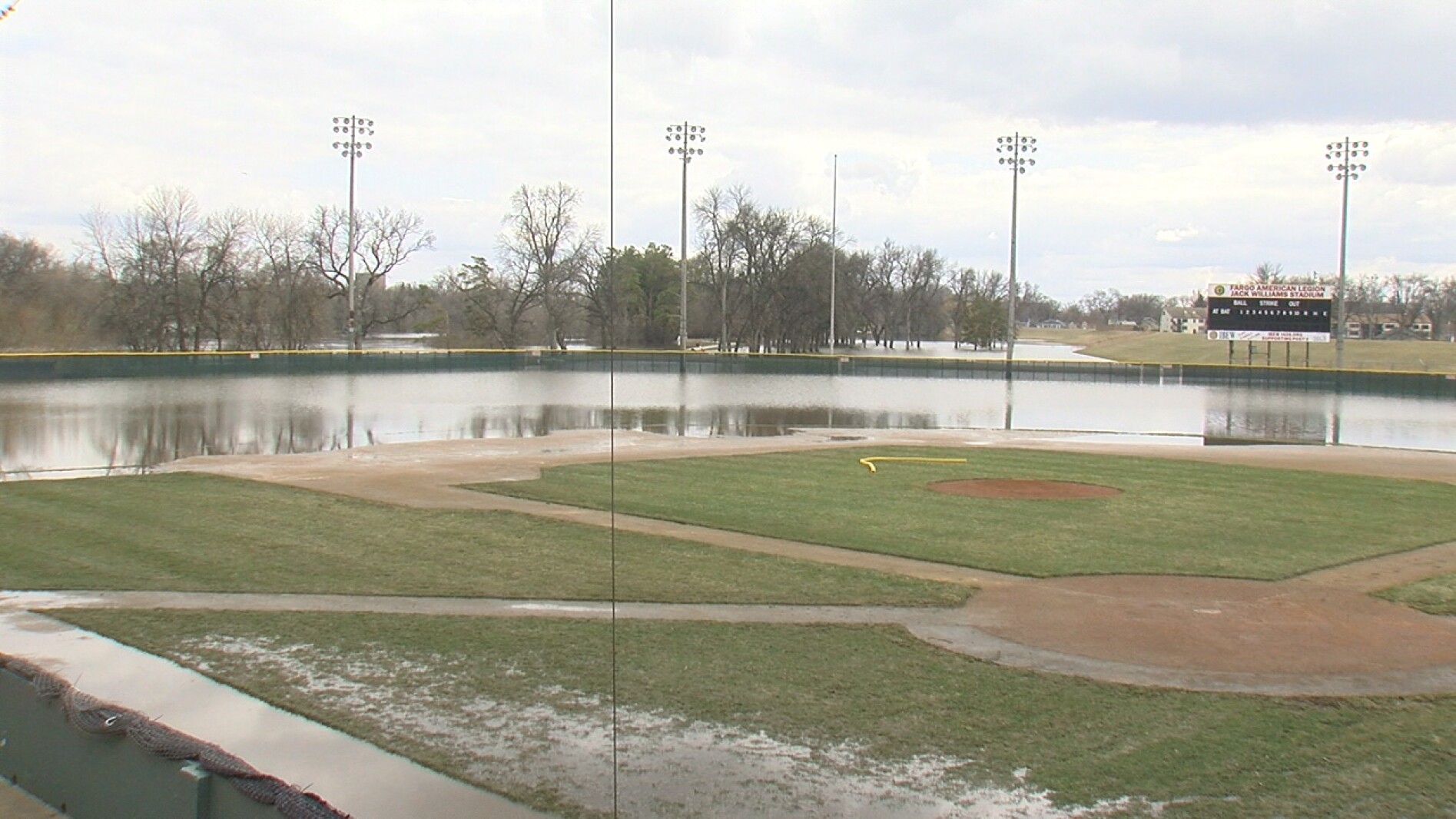 Jack Williams Stadium In Fargo Experiences Flooding Inforum Fargo