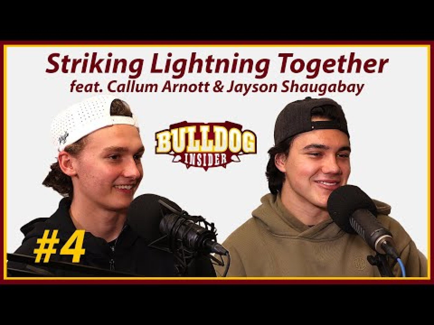Arnott & Shaugabay Strike Lightning | Bulldog Insider Podcast | S8 E4 ...