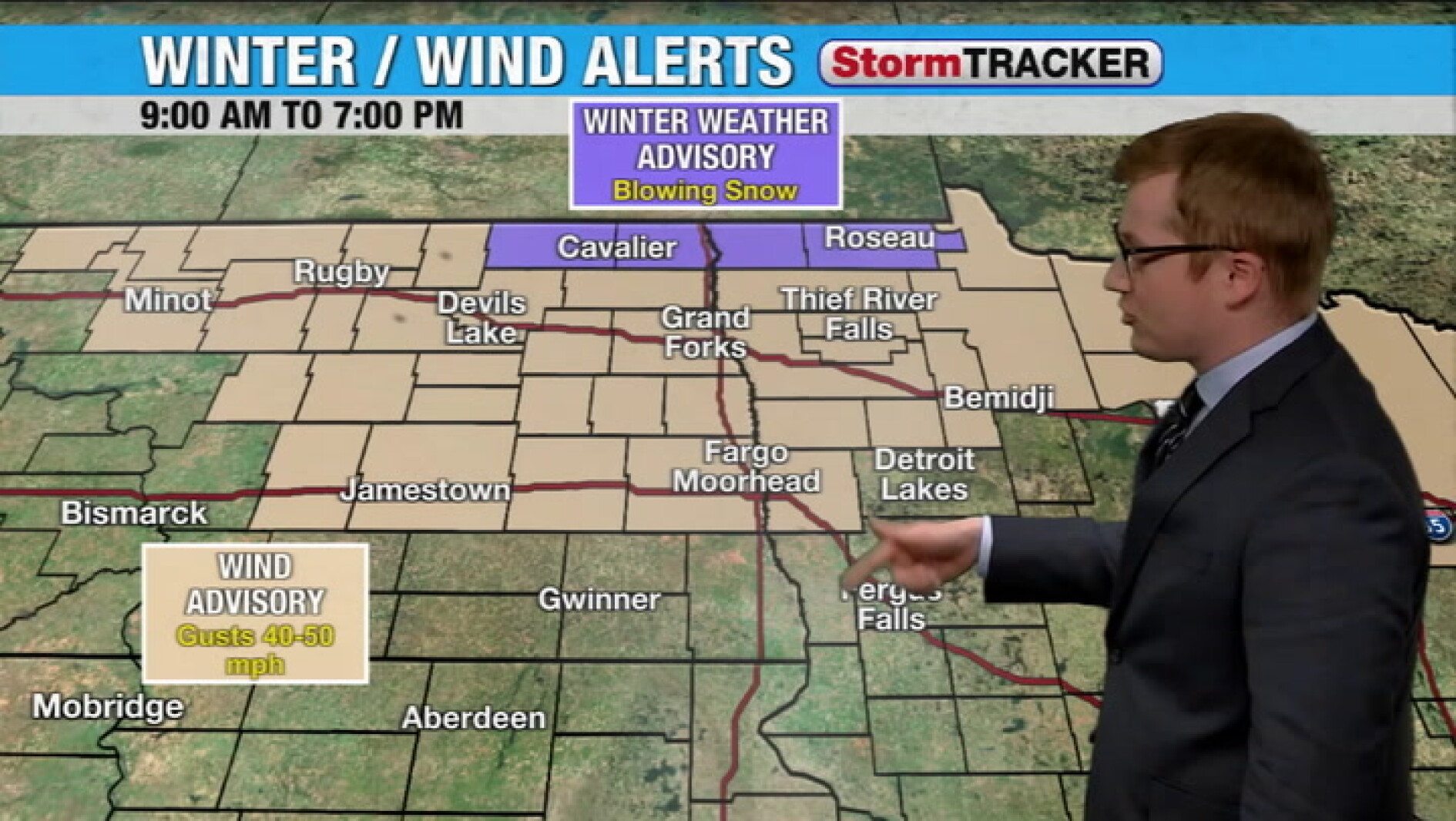 A windy day to close out the work week - InForum | Fargo, Moorhead and ...