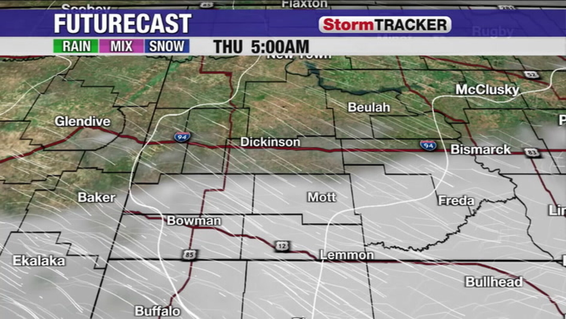 Tracking one more really mild day - The Dickinson Press | News, weather ...