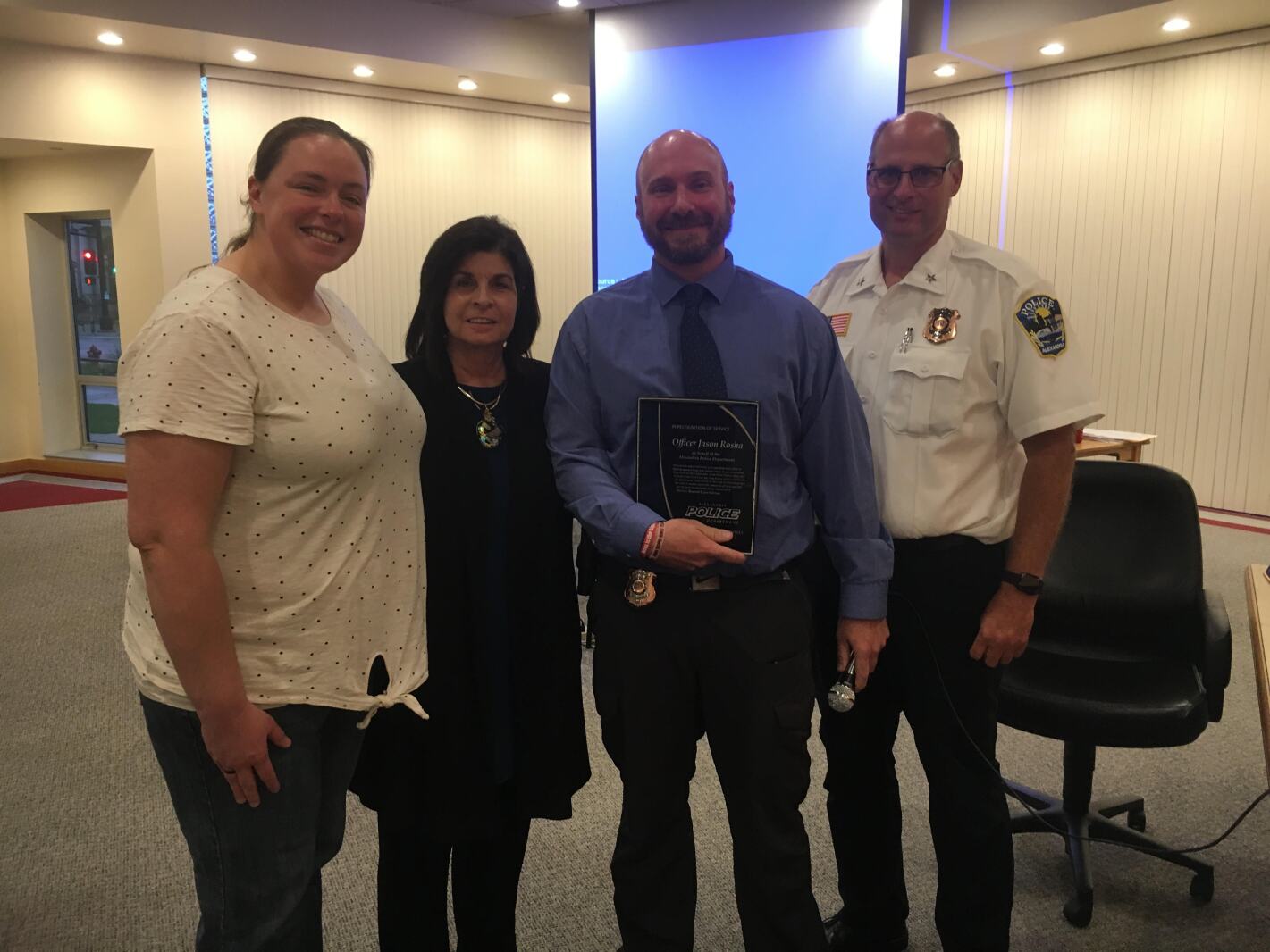 Officer honored for drug task force work - Alexandria Echo Press | News ...