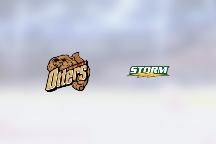 Fergus Falls Otters win 2-1 against Sartell/Sauk Rapids Storm'n Sabres - The Rink Live ...