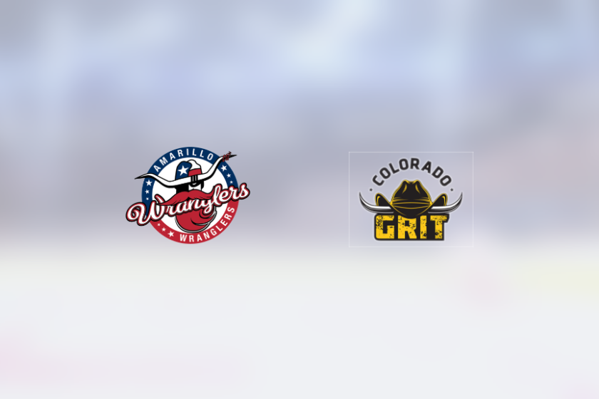 McDonald's two goals net Amarillo Wranglers victory over Colorado Grit ...