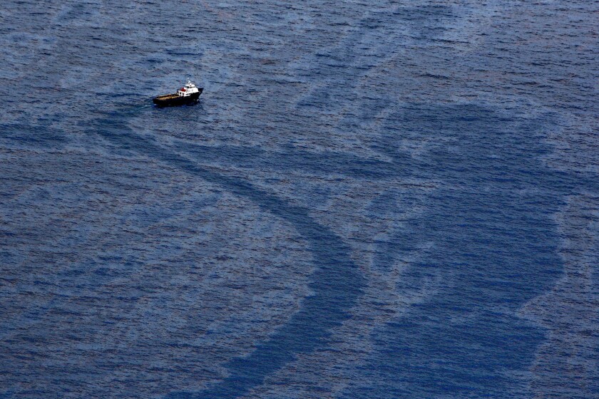 Trump Rolls Back Offshore Safety Rules Born From Bp Oil Spill Grand