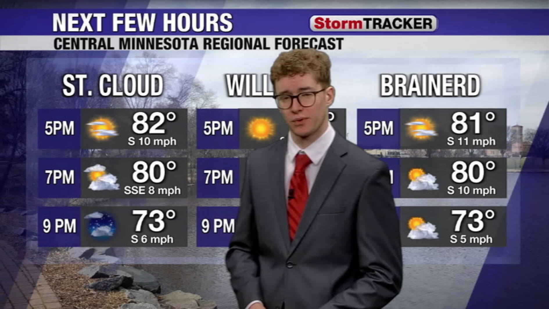 Quiet tonight with t-showers and some t-storms later this week ...